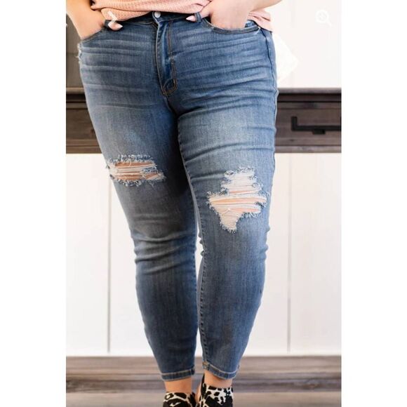 Judy Blue | Jeans | Judy Blue Hazel High Rise Slim Fit Straightjeans Sz ...